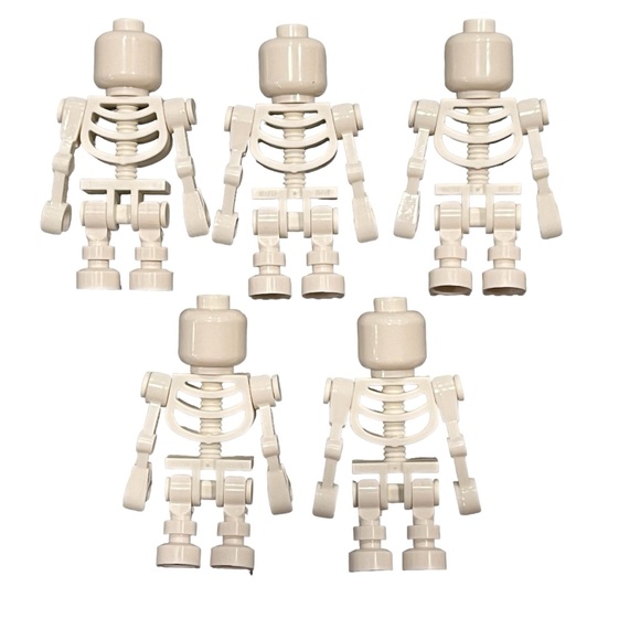 Lego | Toys | New Lego Skeleton Minifigure Bundle Of 5 | Poshmark